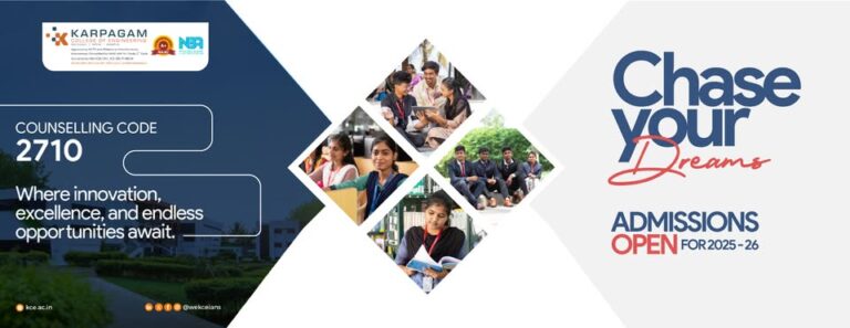 Karpagam College of Engineering, Coimbatore – Courses and Fees